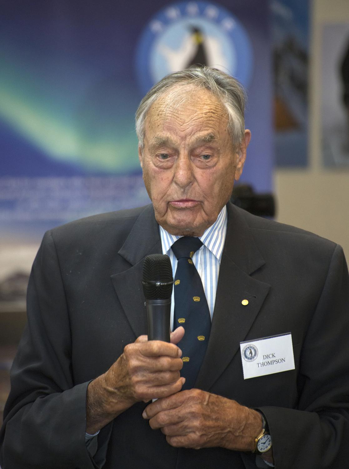 Richard (Dick) Thompson OAM | ANARE Club | Australian National ...