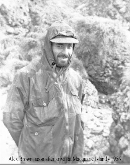 Alex Brown 1956 year on Macquarie Island | ANARE Club | Australian ...